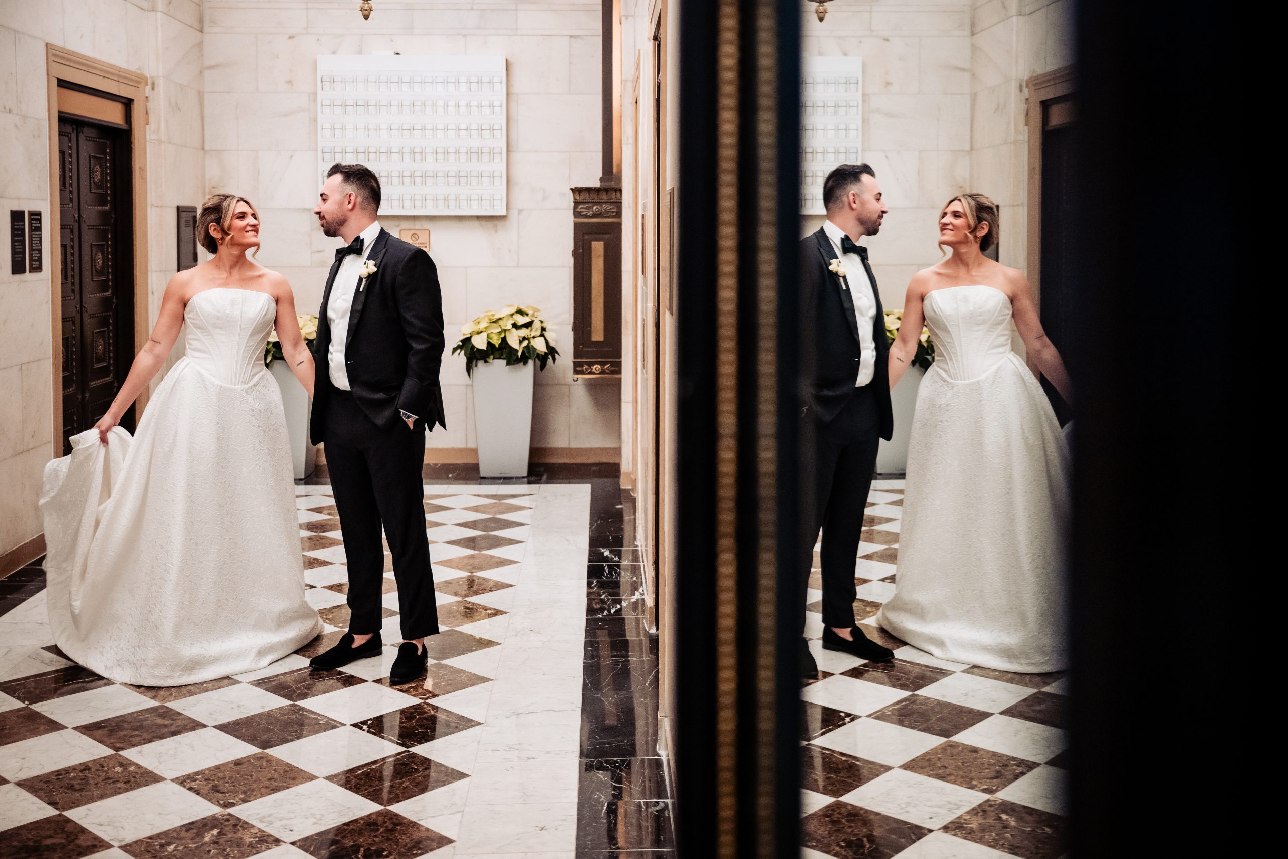 Alexis & Alex | Union Trust - New Pace Weddings
